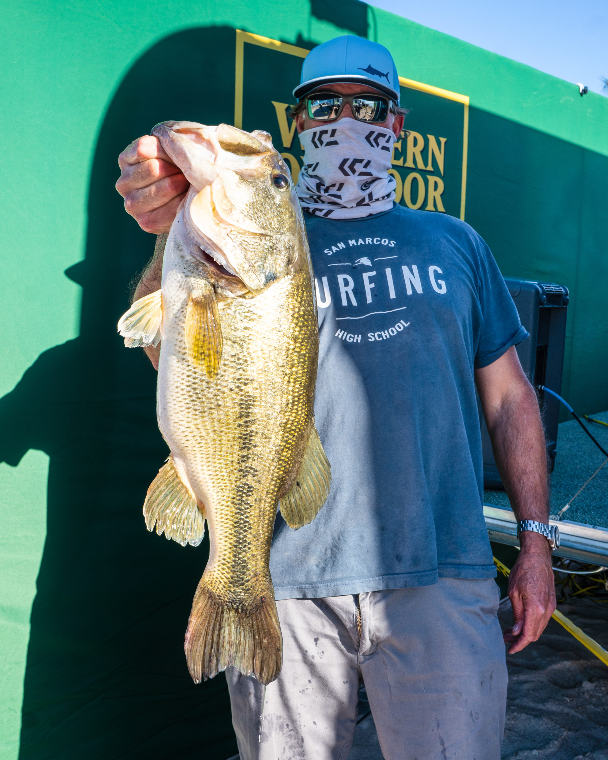 Lone pro cracks 20-pound mark, tops WON BASS Arizona Open after Day One ...