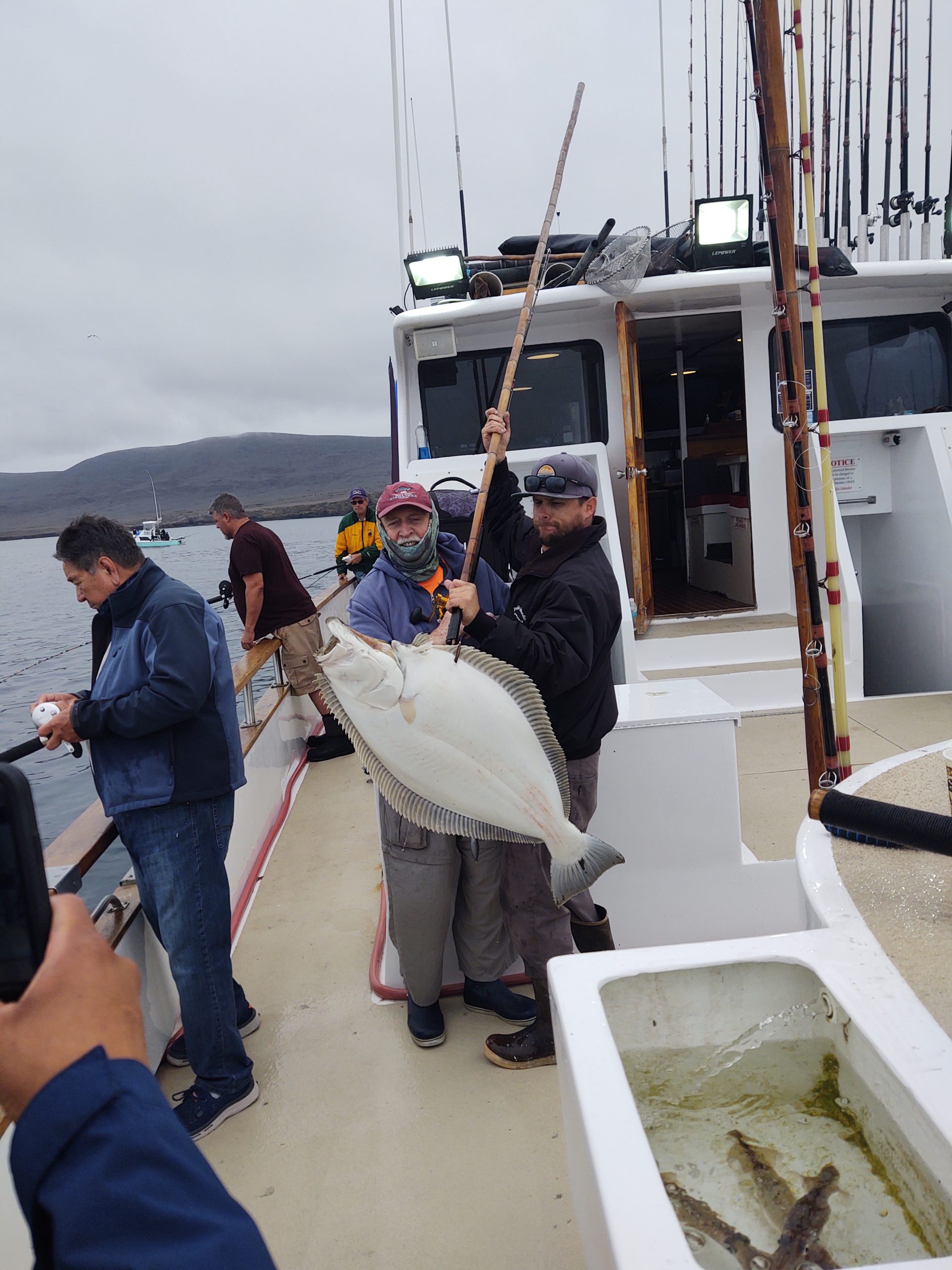 Two-day WON charter aboard the Pacific Islander hammers seabass ...