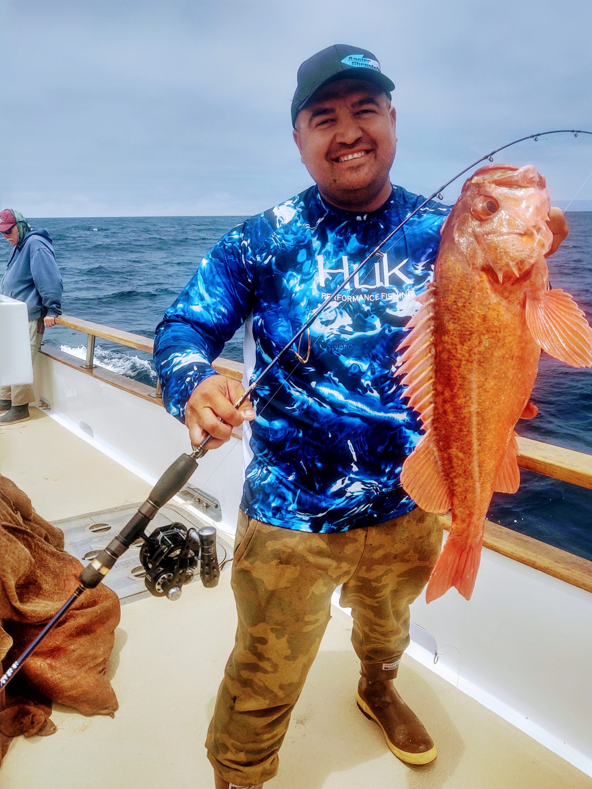 Two-day WON charter aboard the Pacific Islander hammers seabass ...