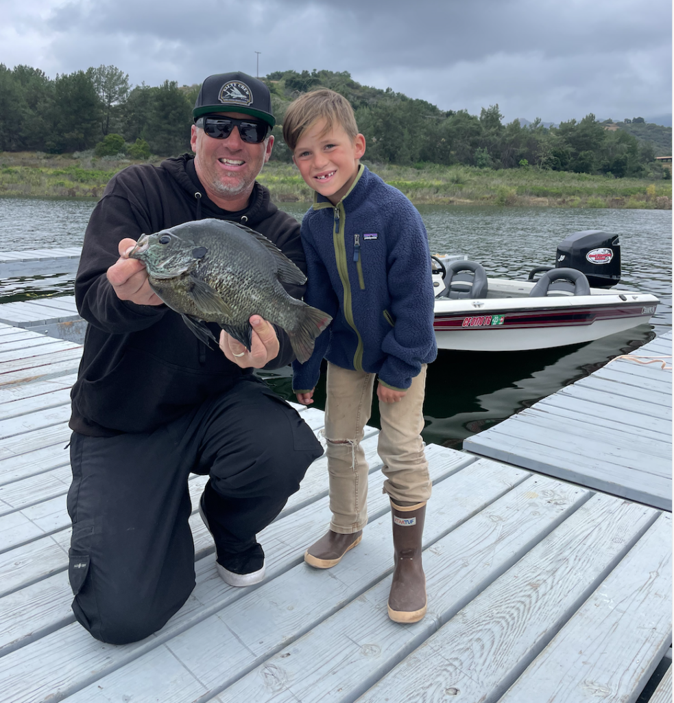 Possible record bluegill bagged by 7-year-old angler at Casitas ...