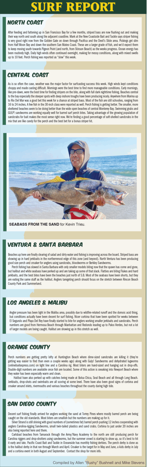Surf Fishing Report | Western Outdoor News